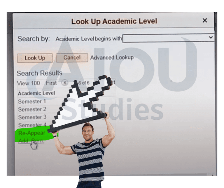 AIOU Reappear Policy 2025: Updated Rules And How To Apply For FER - AIOU Studies